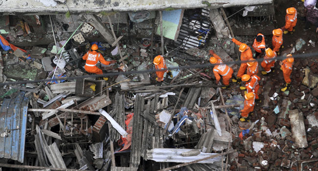 Death Toll In India Building Collapse Jumps To 39 – Channels Television