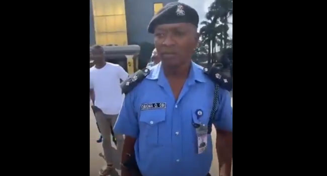 #EndSarsProtests: DPO Cocks Gun, Threatens Protesters In Imo – Channels ...