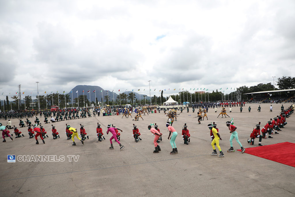 Colourful Display, Elaborate Dances, As Nigeria Celebrates 60th ...