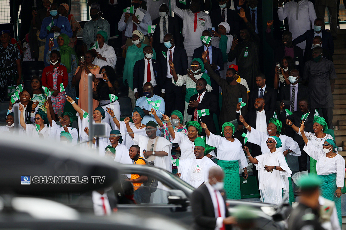 Colourful Display, Elaborate Dances, As Nigeria Celebrates 60th ...
