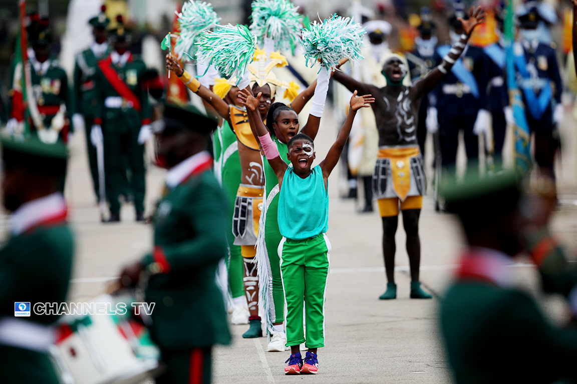 Colourful Display, Elaborate Dances, As Nigeria Celebrates 60th ...
