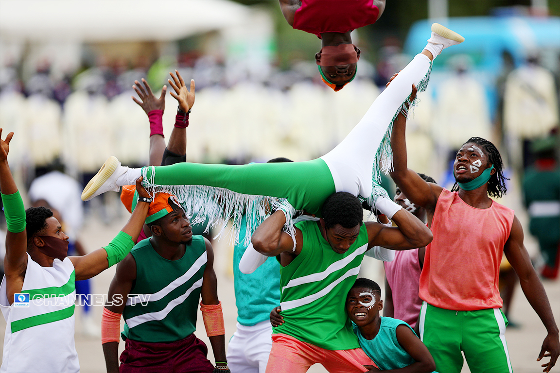 Colourful Display, Elaborate Dances, As Nigeria Celebrates 60th ...