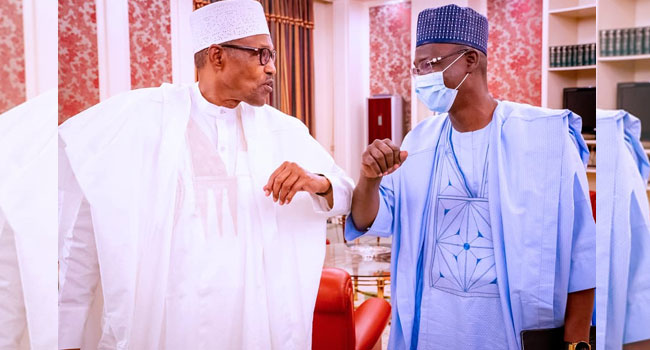 Governor Sule Visits Buhari Raises Alarm Over Boko Haram Activities In