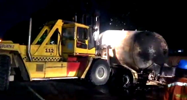 At Least Three Killed, 13 Injured As Gas Tanker Explodes In Lagos ...