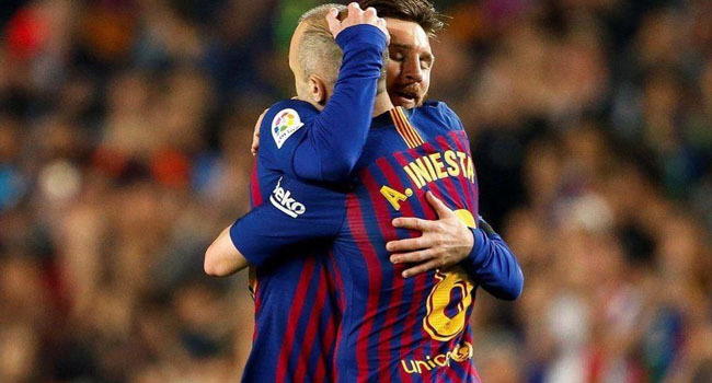 It's Difficult To See Messi In Another Club's Colours, Says Iniesta ...