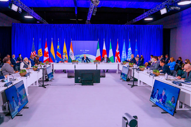 COP26: Buhari Participates In Launch Of Global Methane Pledge ...