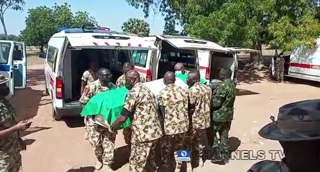 Burial Service Holds In Yola For Slain Brigadier-General, Four Other ...