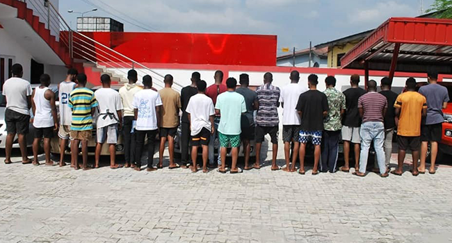 EFCC Arrests 40 Suspected Internet Fraudsters In Port Harcourt ...