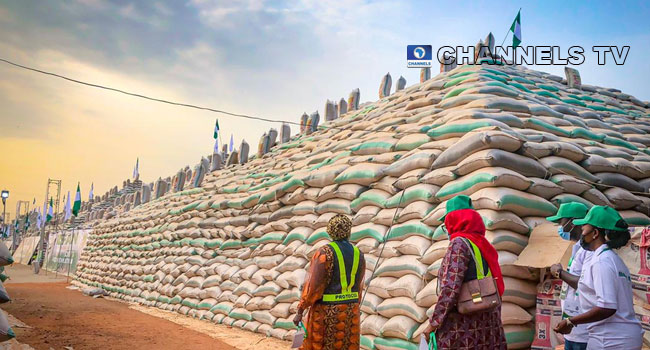 CBN Gov Lauds Farmers Over Unveiling Of Mega Rice Pyramid – Channels ...