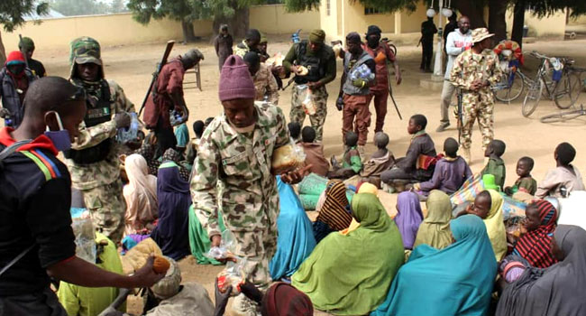 UPDATED: 104 ISWAP Fighters, Families Surrender To Troops In Borno ...