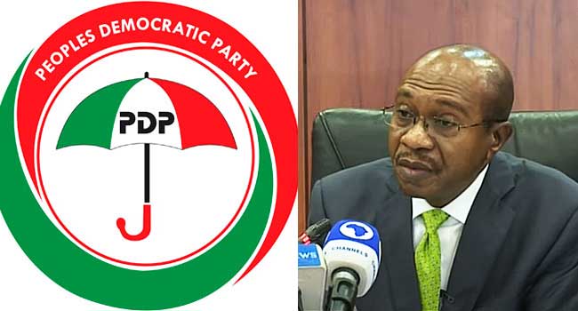 PDP Calls For Emefiele’s Probe, Arrest Over N100m APC Presidential Form ... PDP Calls For Emefiele’s Probe, Arrest Over N100m APC Presidential Form ...