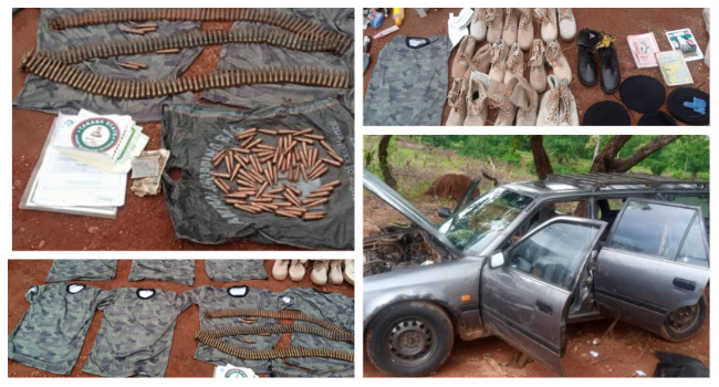 PHOTOS: Troops Intercept Explosives, Ammunition In Cross River ...