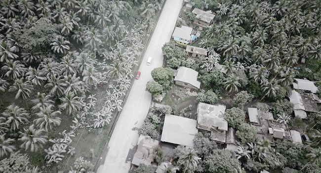 Ash Covers Towns After Philippines Volcano Eruption – Channels Television