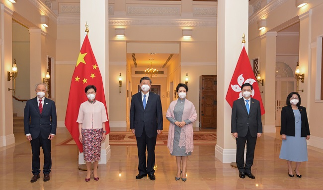 China Has Acted ‘For The Good Of Hong Kong’: Xi Says At Handover ...