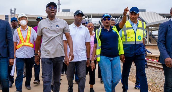 Red Rail Line Will Be Delivered As Planned, Sanwo-Olu Assures Lagosians ...