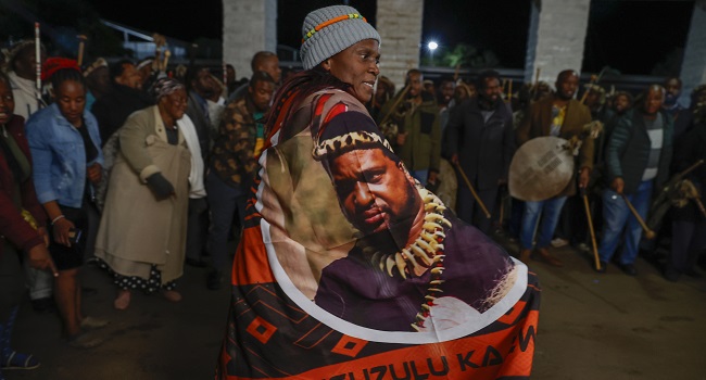 Thousands Gather To Fete South Africa’s New Zulu King – Channels Television