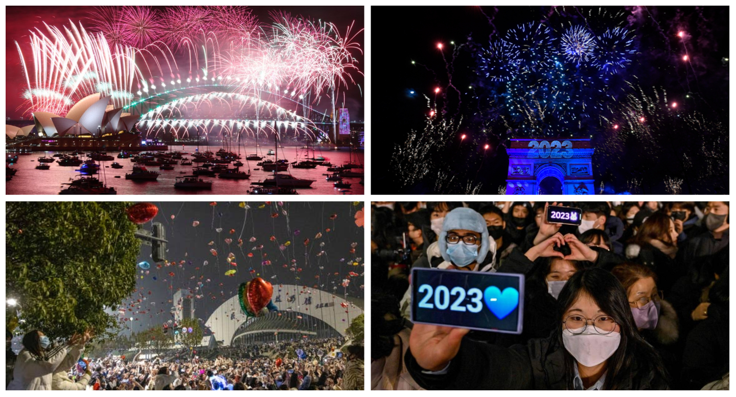 PHOTOS: Happy New Year... How The World Ushered In 2023 • Channels ...