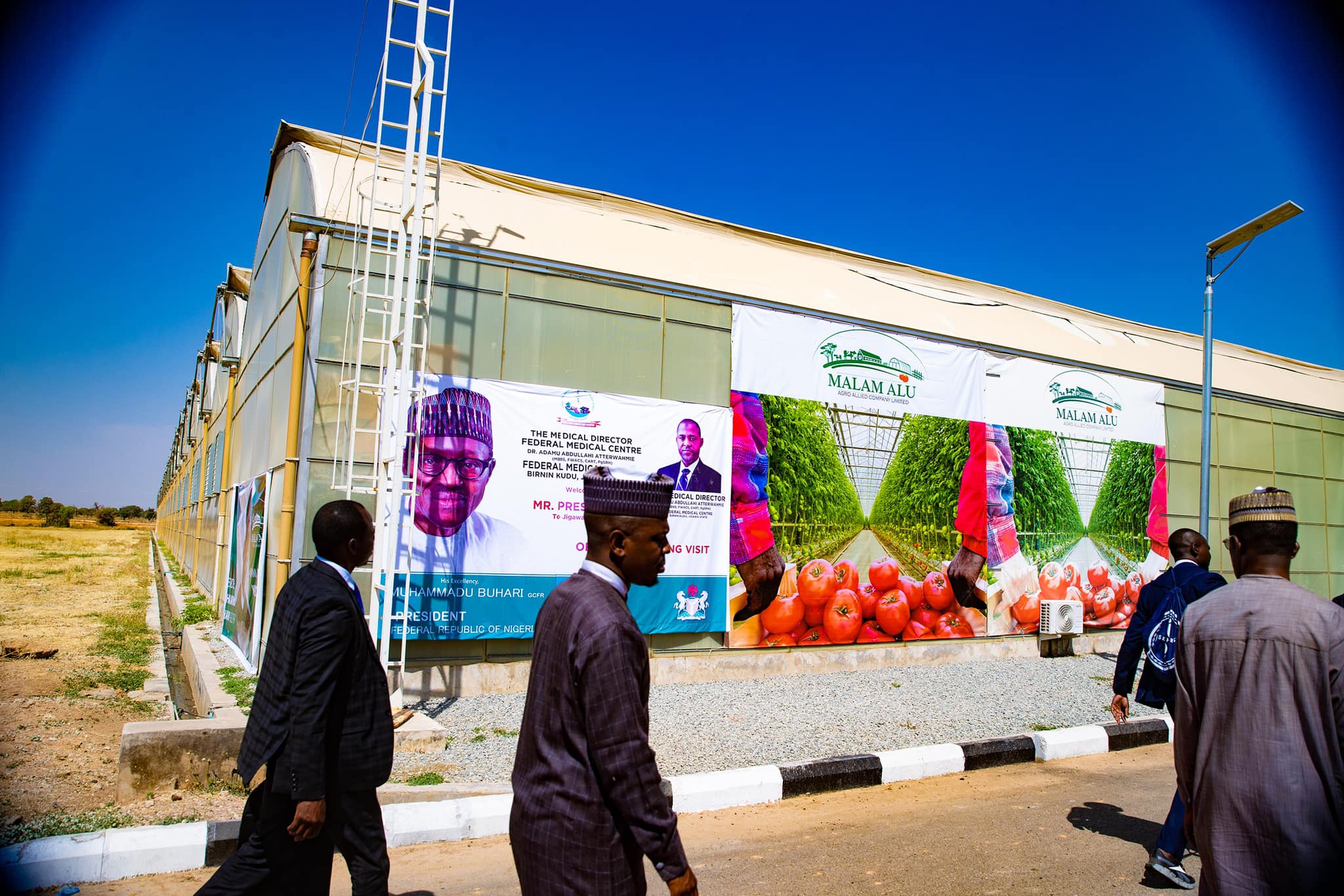 Buhari Inaugurates Landmark 5,700 Hectares Valley Irrigation Scheme In ...