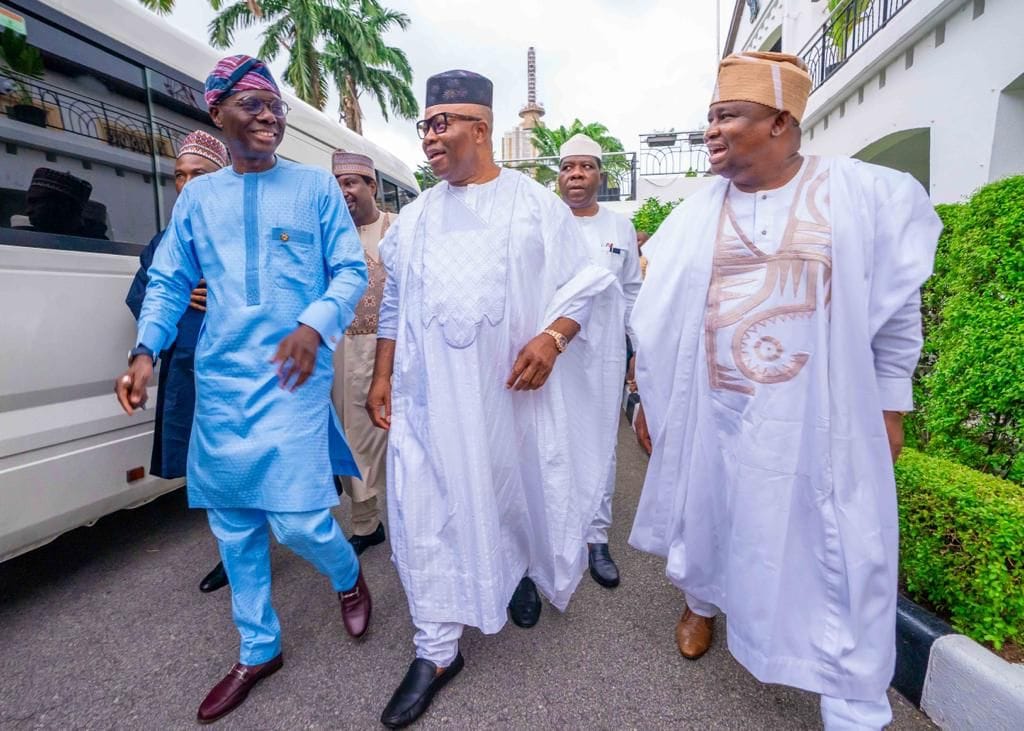 Senate Presidency: Sanwo-Olu Pitches Support For Akpabio – Channels Television