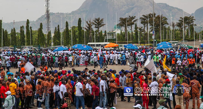 PHOTOS: Workers Attend May Day Rally In Abuja • Channels Television