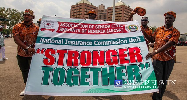 PHOTOS: Workers Attend May Day Rally In Abuja • Channels Television