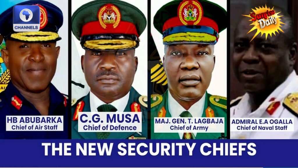 New Service Chiefs: Tinubu Has Demonstrated Leadership In Grand Style, Says Maj-Gen Ayoola ...