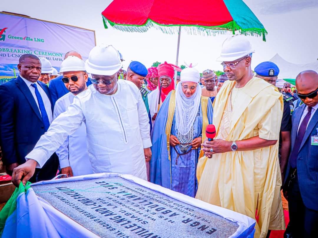 Gov Sule Lays Foundation For First LNG, LCNG Facility In North Central ...