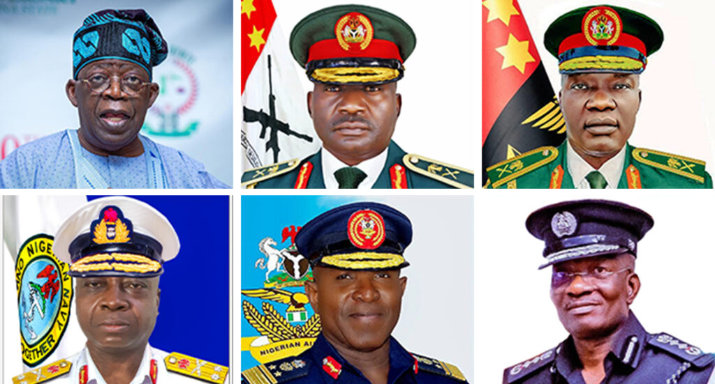 Tinubu In First Closed-Door Meeting With Ribadu, Service Chiefs • Channels Television