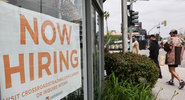 US Economy Adds 209,000 New Jobs As Hiring Slows • Channels Television