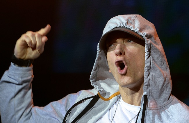 Eminem Middle Finger Drop The World