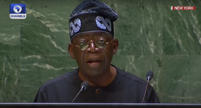 VIDEO: Tinubu Addresses 78th UN General Assembly In New York – Channels Television