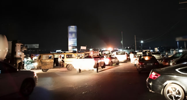 Motorists Stranded As Tanker Explodes On Lagos-Ibadan Expressway – Channels Television
