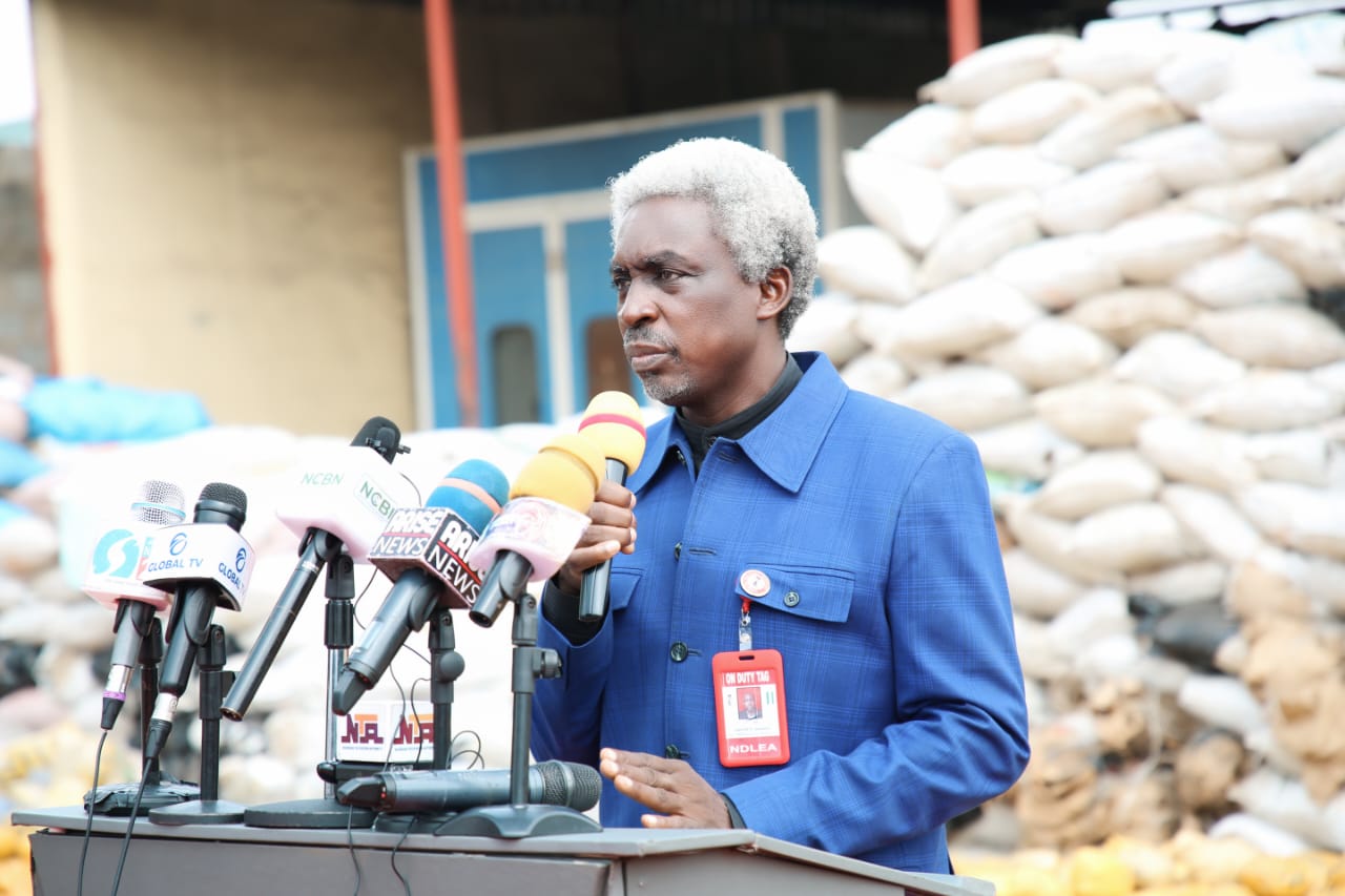 PHOTOS: NDLEA Receives 15,000kg 'Illicit' Substances Seized By Customs ...