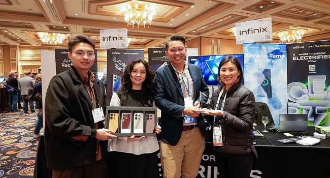 Infinix Introduces Game-Changing E-Color Shift Technology At CES 2024 ...