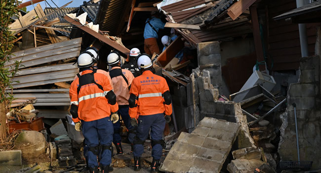 At Least 48 Dead After Monster Japan Quake • Channels Television