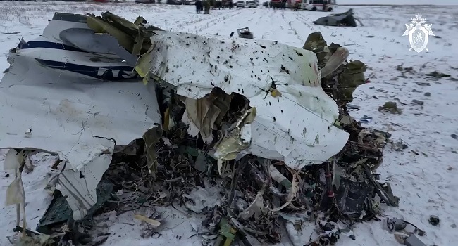 Russia Releases Footage Of Plane Crash Site • Channels Television