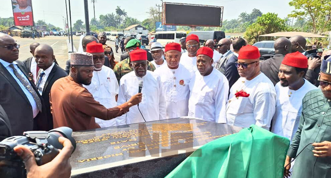 Tinubu Arrives In Imo For Uzodimma's Inauguration • Channels Television