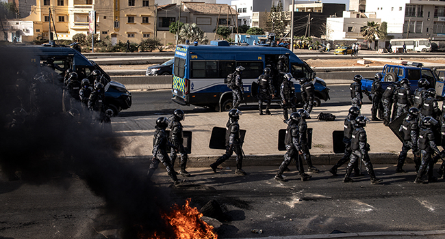 Police, Protesters Clash After Postponement Of Senegal's Election ...