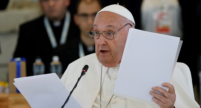 Pope Urges Ban On 'Lethal Autonomous Weapons' In Historic G7 Speech ...