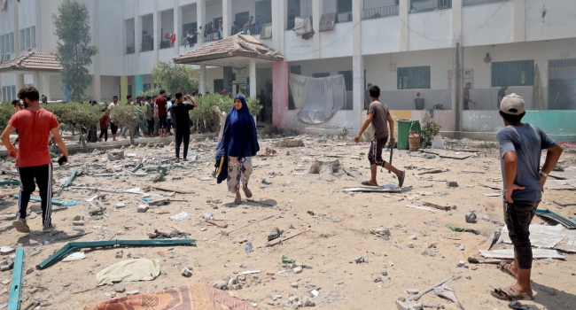Israeli Strike Kills 30 In Gaza School • Channels Television