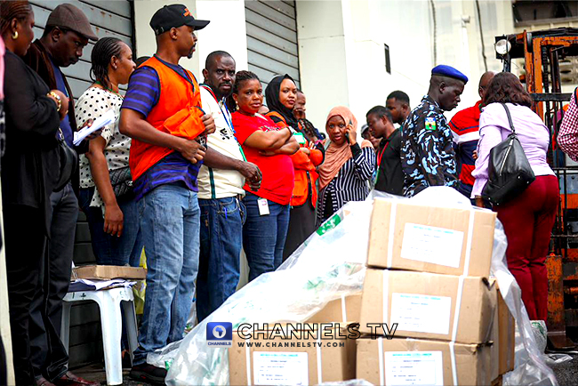 PHOTOS: INEC Distributes Sensitive Materials For Edo Gov Poll ...