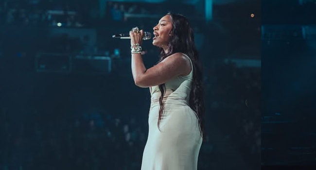 PHOTOS: Tems Captivates Audience At Aston Martin F1 Livery Unveiling In ...