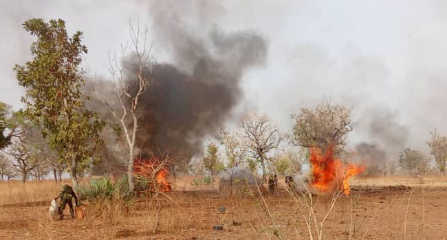 Troops Destroy Bandits’ Hideouts, Arrest Suspected Gunrunners In Taraba • Channels Television