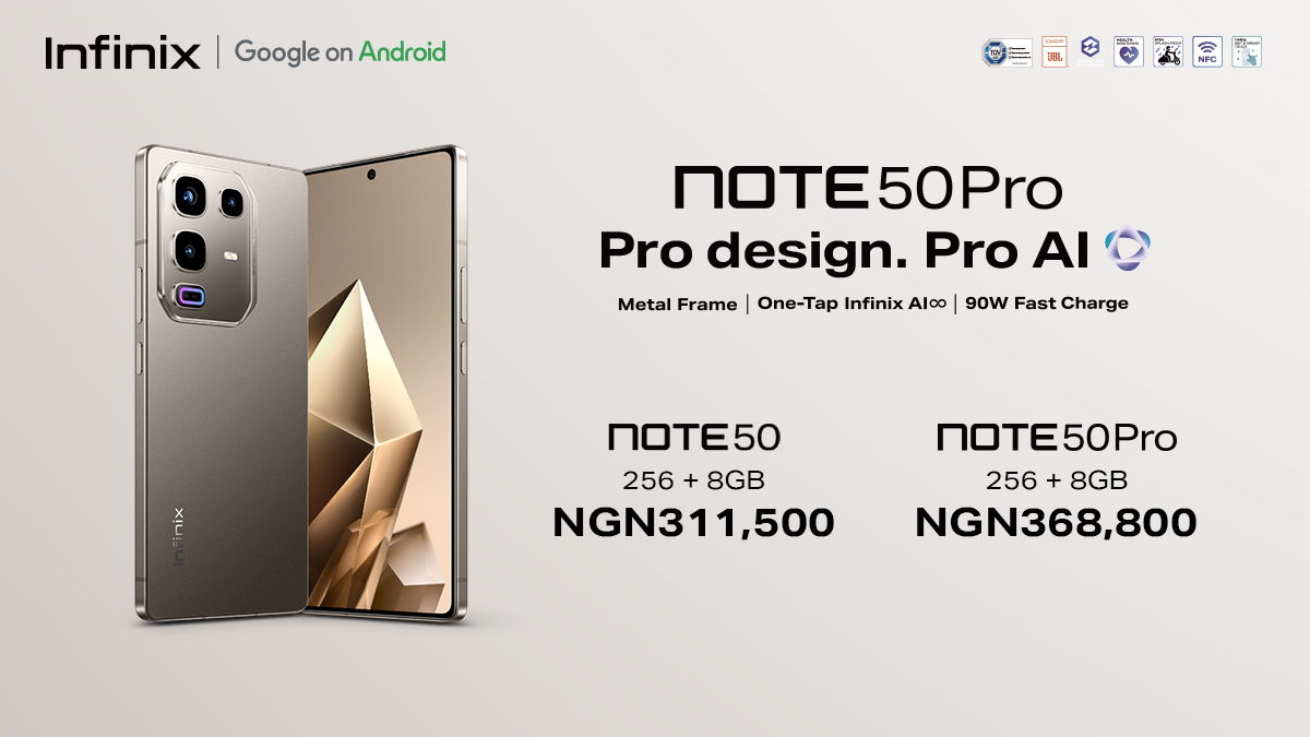 Infinix NOTE 50 Series Reinvents the True Flagship Experience