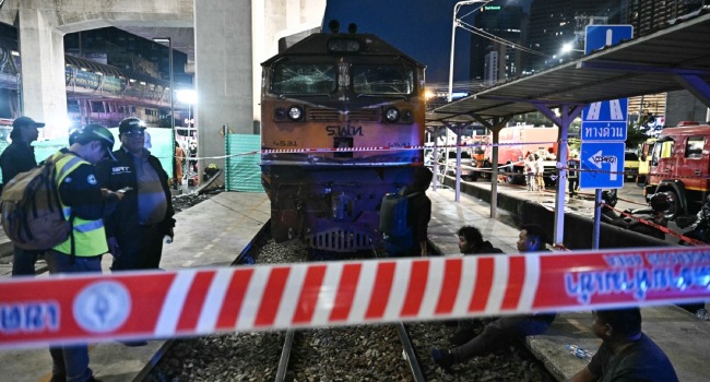 Train Driver Charged After Deadly Bangkok Bus Collision • Channels ...